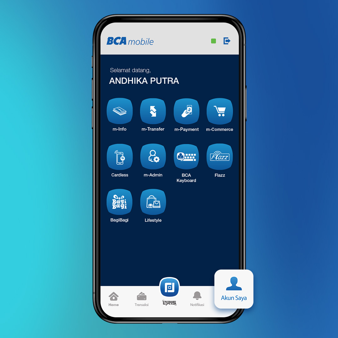 BCA Mengecek Informasi Kartu Debit BCA Di BCA Mobile