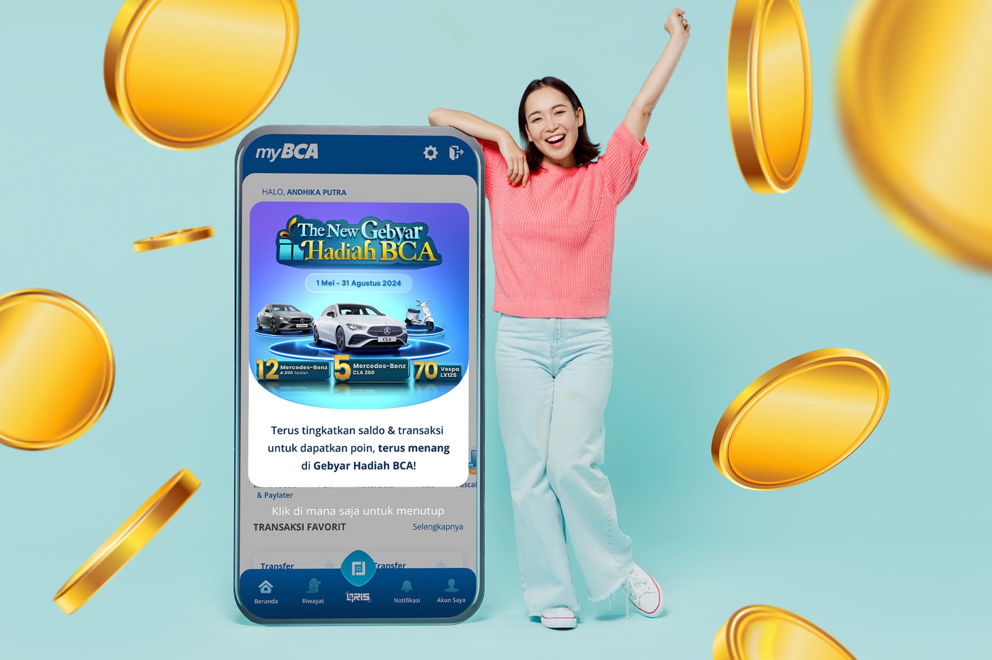 BCA - Ikuti Program Gebyar Hadiah BCA, Raih Beragam Hadiah Menarik