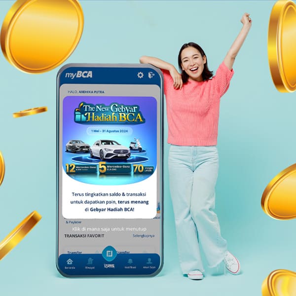 BCA - Ikuti Program Gebyar Hadiah BCA, Raih Beragam Hadiah Menarik