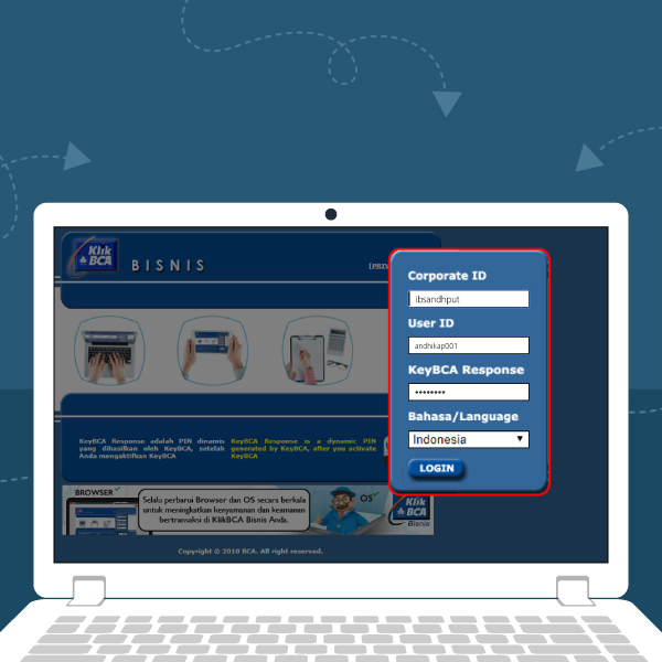 BCA - Cek e statement mulai Januari 2016 bisa DiRumahAja