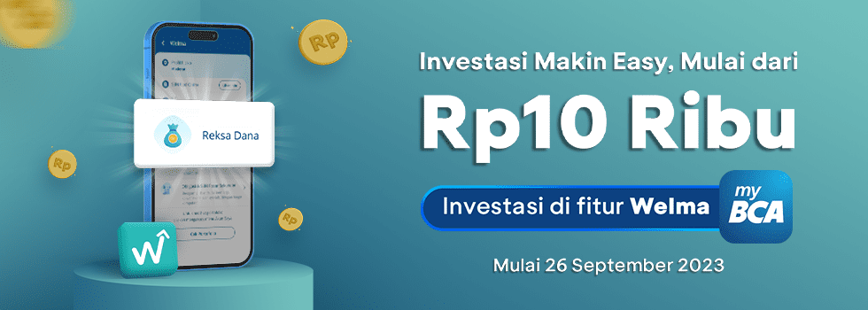 BCA - Investasi Reksa Dana Semakin Terjangkau di Aplikasi myBCA!