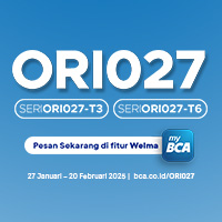 BCA - Resolusi Tahun Baru 2025, Persiapan Masa Depan dengan ORI027 di BCA