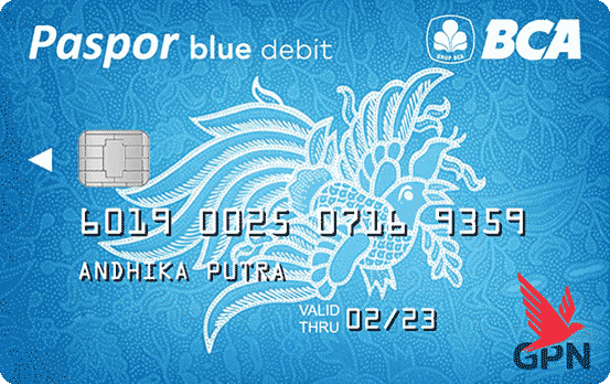 BCA - Paspor BCA Blue Flexi